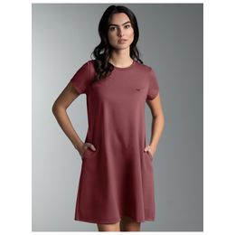 TRIGEMA Damen Jerseykleid "TRIGEMA Kleid in Piqu&eacute;-Qualit&auml;t", rot, Gr. M, Piqu&eacute;, 100% Baumwolle, Kleider
