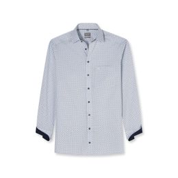Businesshemd OLYMP "OLYMP Luxor, comfort fit, New Kent", Herren, Gr. 41, Normaler Arm, wei&szlig;, 100% Baumwolle, Hemden