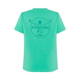 T-Shirt Chiemsee, M&auml;dchen, Gr. 134/140, marine gr&uuml;n, 100% Baumwolle, Rundhals, Shirts T-Shirt