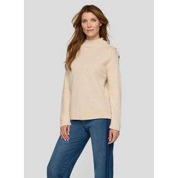 Rabe Damen Strickpullover "Pullover"beige, Gr. 44, unifarben, 50%Polyacryl 50%Schurwolle, Pullover