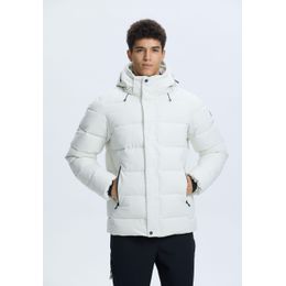 Outdoorjacke Icepeak "Icepeak Jacke Bixby", Herren, Gr. 50, puder, 100% Polyester, Jacken Outdoorjacke