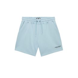 Shorts Weekend Offender "MYTROS LOOSE FIT WOAN SHORT Herren", Herren, Gr. XL, blau tourmaline, schwarz, Sweatware, 100% Baumwolle, normal, Hosen Shorts, Shorts Herren, leichte Sommerhose, kurze Hose, Freizeitshorts, Sale