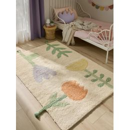 Lytte Kinderteppich Fleur Multicolor 120x170 cm - Teppich f&uuml;r Kinderzimmer