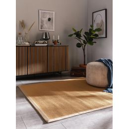 benuta Nest Sisal Teppich Sana Beige 150x150 cm - Naturfaserteppich aus Sisal
