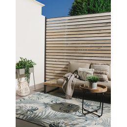 benuta Basic In- & Outdoor-Teppich Flora Multicolor 80x150 cm - Teppich f&uuml;r Balkon, Terrasse & Garten