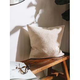 benuta - Kissenbezug Carmo Cream 45x45 cm