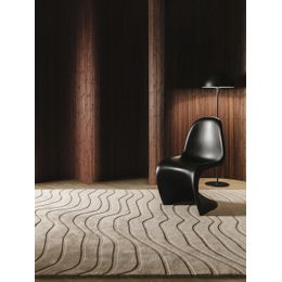 benuta Finest Wollteppich Terra Taupe 160x230 cm - Naturfaserteppich aus Wolle