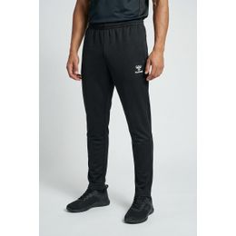Trainingshose Hummel, Herren, Gr. XL (54), N-Gr, schwarz, Obermaterial: 100% Polyester, Hosen Trainingshose
