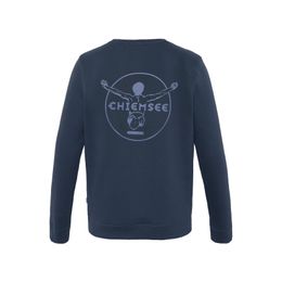 Sweatshirt Chiemsee, Herren, Gr. XL (56/58), total eclipse, 80% Baumwolle, 20% Polyester, Rundhals, Sweatshirts Sweatshirt