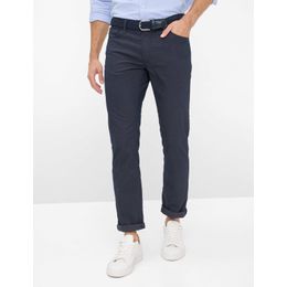 Brax Herren 5-Pocket-Hose "Style CHUCK"blau, Gr. 44, Web, 73% Baumwolle, 24% Polyester, 3% Elasthan, Hosen