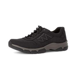Sneaker Gabor "Sneaker low", Herren, Gr. 46, schwarz, Schuhe Sneaker