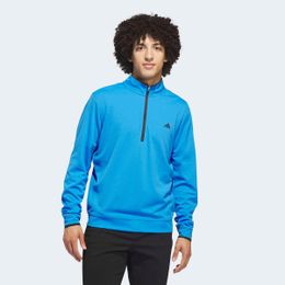 Sweatshirt adidas Performance "CORE LTWT 1/4 Z", Herren, Gr. S, lucid ray blau, Obermaterial: 100% Polyester, Sweatshirts Sweatshirt