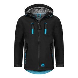 Softshelljacke Arctic Seven "ASLasaro", Herren, Gr. 3XL, schwarz, Obermaterial: 96% Polyester, 4% Elasthan; Innenseite: 100% Polyester, Jacken Softshelljacke, mit Fleecestoff innen