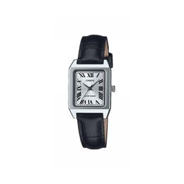Casio Damenarmbanduhr Leder Edelstahl 22mm | Gr.: onesize
