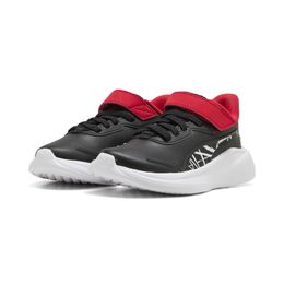Sneaker Puma "Scuderia Ferrari Skyrocket Sneakers Kinder", Kinder, Gr. 30, schwarz, wei&szlig;, Obermaterial: Synthetik, Textil. Futter: Textil. Innensohle: Textil. Laufsohle: Synthetik, Schuhe Sneaker