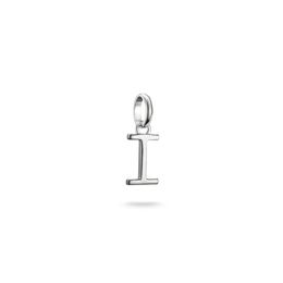 Thomas Sabo Charm-Anh&auml;nger Buchstabe I Connect in silber | Gr.: onesize