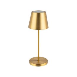 APS Tischleuchte in Gold, &Oslash; 11 cm, H: 30,5 cm, B: 11 cm, L: 11 cm, Metall | Gr.: onesize