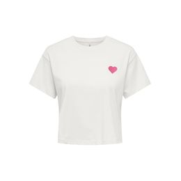 Only T-Shirt 1er Pack in Wei&szlig; | Gr.: M