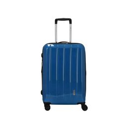Check.In London 2.0 - 4-Rollen-Trolley 67 cm (orange) in blau | Gr.: onesize