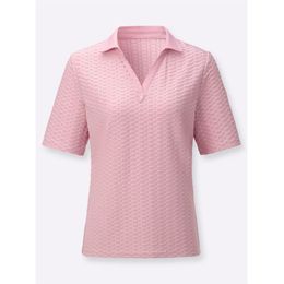 WITT WEIDEN Poloshirt in ros&eacute; | Gr.: 40