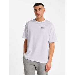 Hummel T-Shirt Reflektierend Logo Hmltech Fu&szlig;ball Herren in WHITE2 | Gr.: L