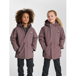 Hummel Rei&szlig;verschluss Jacke Hmljr Snow Kinder in PEPPERCORN | Gr.: 164