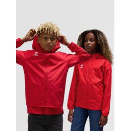 Hummel Rei&szlig;verschluss Jacke Hmlessential Kinder in TRUE RED | Gr.: 164