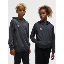 Hummel Kapuzenpullover Hmlauthentic Kinder in ASPHALT | Gr.: 128