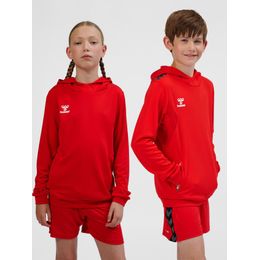 Hummel Kapuzenpullover Hmlauthentic Kinder in TRUE RED | Gr.: 152