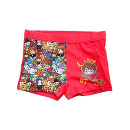 Badehose Harry Potter in Rot | Gr.: 116/122