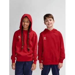 Hummel Verstellbare Taille Kapuzenpullover Hmlgo Kinder in TRUE RED | Gr.: 140