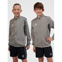 Hummel Rei&szlig;verschluss Jacke Hmlauthentic Kinder in GREY MELANGE | Gr.: 116