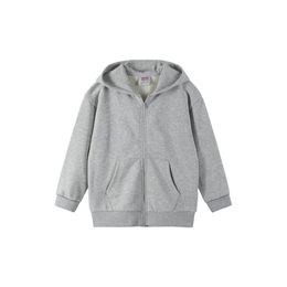 Reima Sweatjacke mit Kapuze " Huppuri " in Melange grey | Gr.: 146