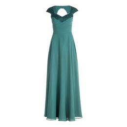 Vera Mont Abendkleid mit Pailletten in Dark Emerald | Gr.: 40