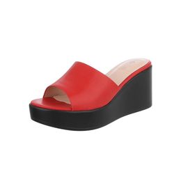 Ital-Design Sandale & Sandalette in Rot | Gr.: 41