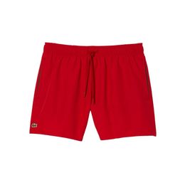 Lacoste Badeshorts in Rot | Gr.: XXL