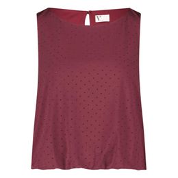 Vera Mont Blusentop im Glitzer-Look in Deep Dahlia | Gr.: 34