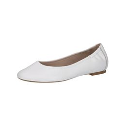 Caprice Ballerina in WHITE NAPPA | Gr.: 36