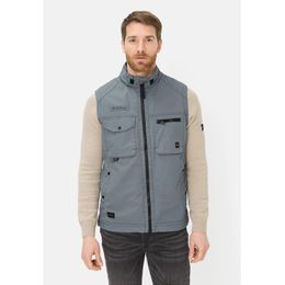 Camel Active Outdoor Weste mit Innentaschen in Sturmblau | Gr.: M