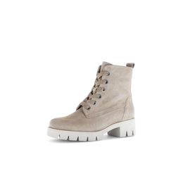 Gabor Schn&uuml;rstiefeletten in beige | Gr.: 38