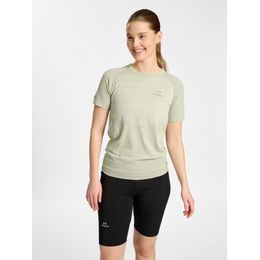 Newline T-Shirt Reflektierend Logo Nwlriverside Damen in AGATE GREY | Gr.: XS