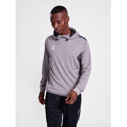 Hummel Kapuzenpullover Hmlauthentic Herren in GREY MELANGE | Gr.: XS
