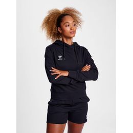 Hummel Verstellbare Taille Kapuzenpullover Hmlgo Damen in BLACK | Gr.: L