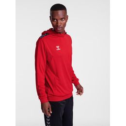 Hummel Kapuzenpullover Hmlauthentic Herren in TRUE RED | Gr.: M