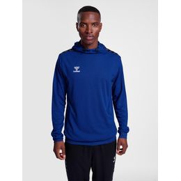 Hummel Kapuzenpullover Hmlauthentic Herren in TRUE BLUE | Gr.: XXL