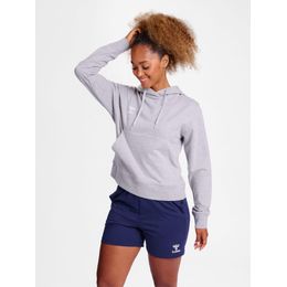 Hummel Verstellbare Taille Kapuzenpullover Hmlgo Damen in GREY MELANGE | Gr.: S