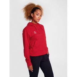 Hummel Verstellbare Taille Kapuzenpullover Hmlgo Damen in TRUE RED | Gr.: M
