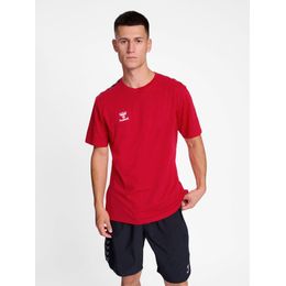 Hummel T-Shirt Hmlauthentic Herren in TRUE RED | Gr.: S