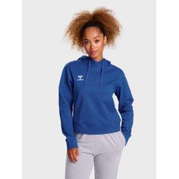 Hummel Verstellbare Taille Kapuzenpullover Hmlgo Damen in TRUE BLUE | Gr.: S