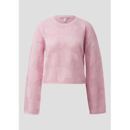 QS Strickpullover in 41X0_rosa | Gr.: XS